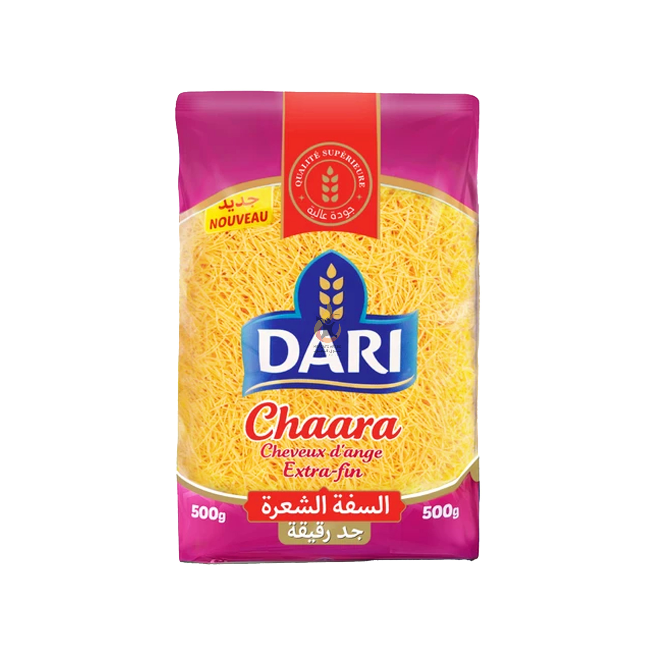 Dari, Chaara, Capelli d'angelo - Extra Sottile 500gr - Mercato Arabo