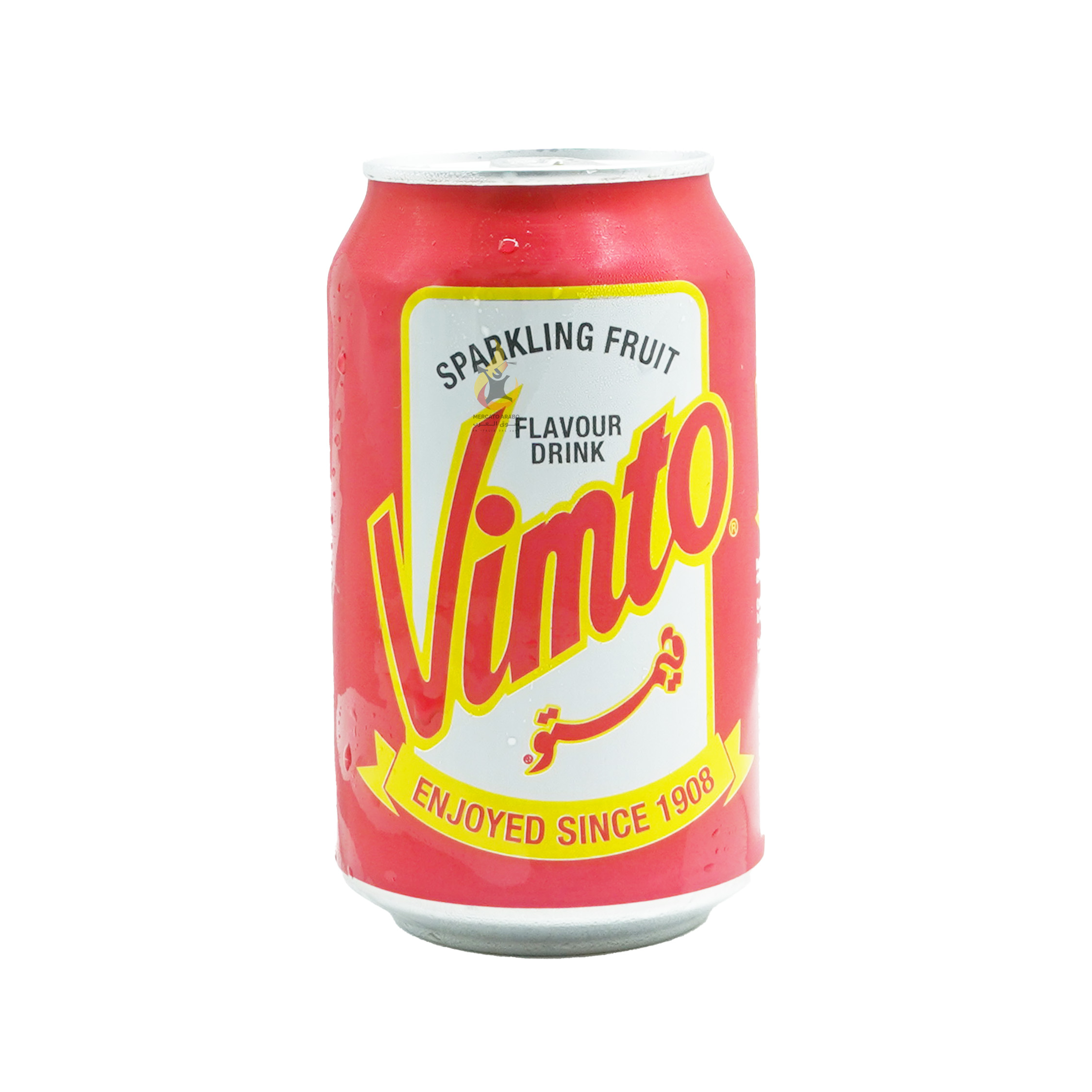Vimto, Bevanda Frizzante Gusto Carota Nera e Ibisco 330ml - Mercato Arabo