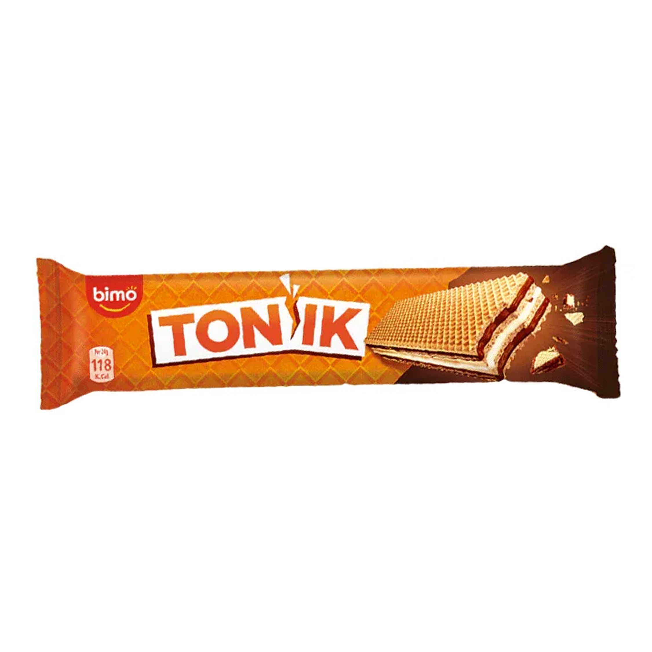 Bimo, Tonik, Wafer farcito alla Nocciola 22gr - Mercato Arabo